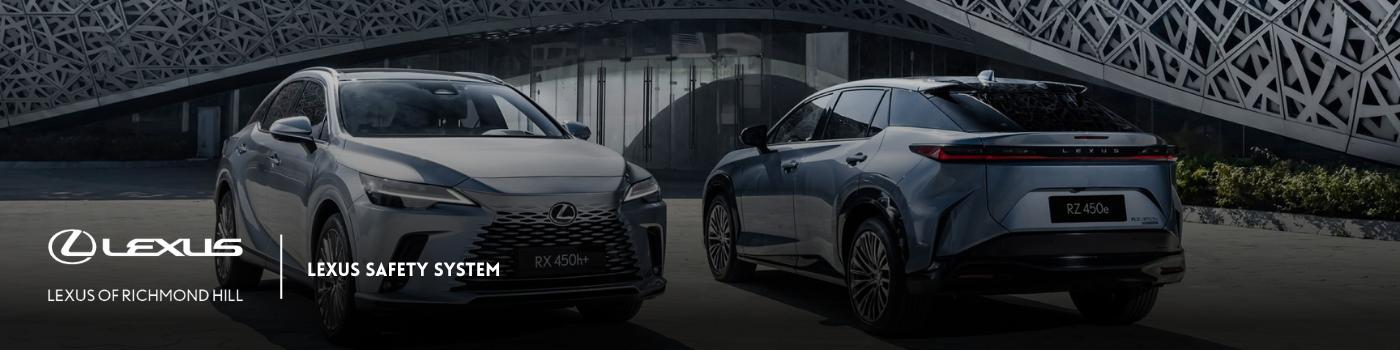 Lexus Safety Sense - Lexus Suite of Active Safety Tech