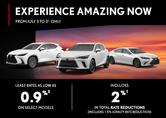 Lexus New Vehicle Specials | Lexus of Richmond Hill